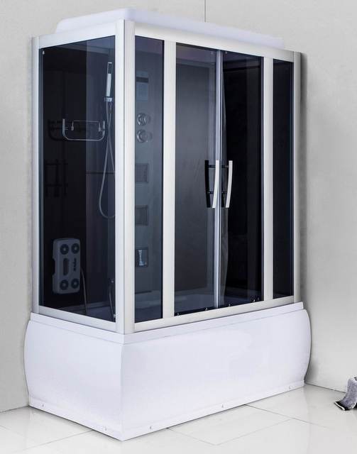 Box with Jacuzzi 150x85 or 170x85 full optional with Sauna pr